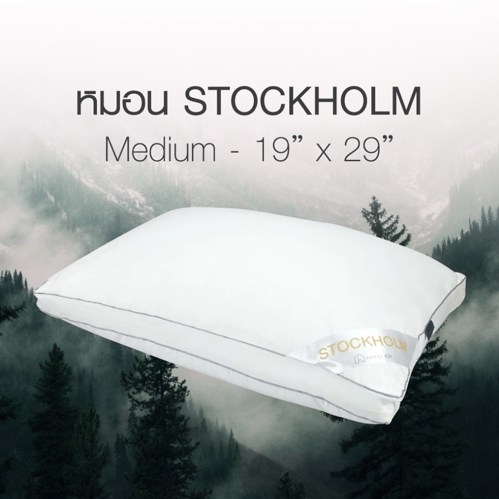 Springmate หมอน STOCKHOLM Medium - ส่งฟรี | Shopee Thailand
