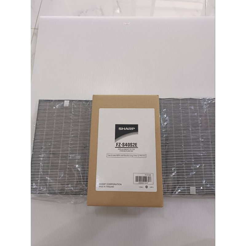 SHARP ชุดแผ่นกรองอากาศ รุ่น FZ-S40SFE ใช้กับเครื่องฟอกรุ่น FP-S40B-W ...