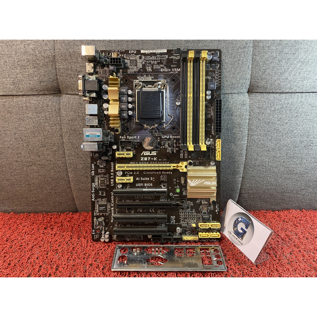 MAINBOARD INTEL LGA1150 ASUS RAM 4 SLOT | Z97 / Z87 / H87 / H97 ...