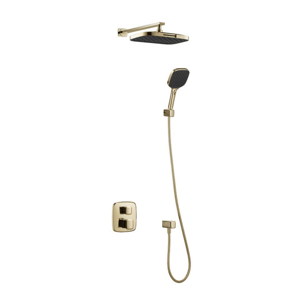 COTTO CPF302H3H4 THERMOSTAT CONCEAL SHOWER QUINTA ชุดวาล์วฝังผนังพร้อม ...
