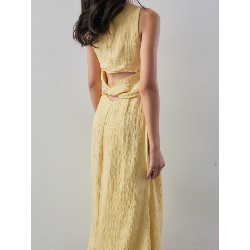 ส่งต่อ เดรสยาว เดรสยาวเว้าหลัง Novi Dress - TRES MADE XL | Shopee Thailand