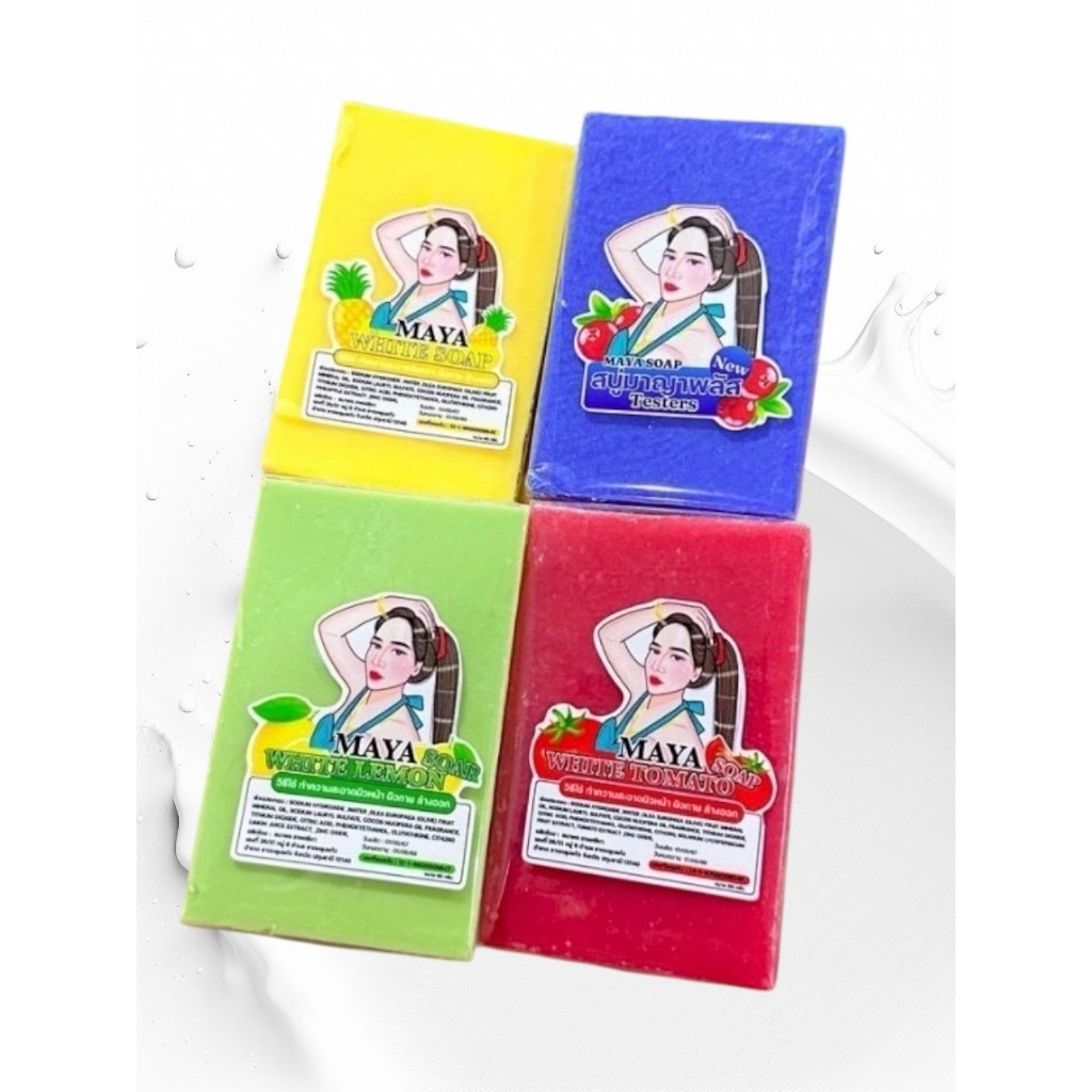 สบู่มาญา MAYA SOAP สูตรใหม่ (ของแท้100%) | Shopee Thailand