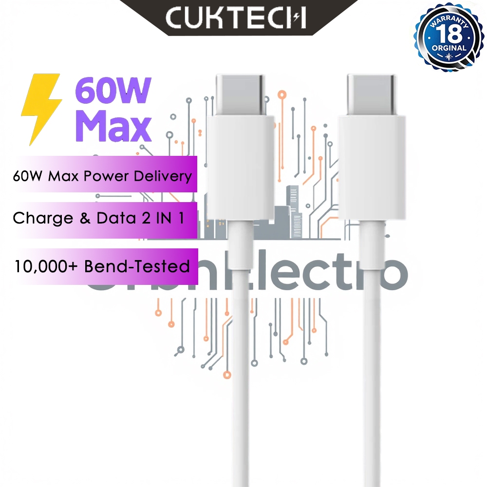 Zmi CUKTECH CTC310N/CTC305N สายเคเบิลข้อมูล C T C 1 เมตร | Shopee Thailand