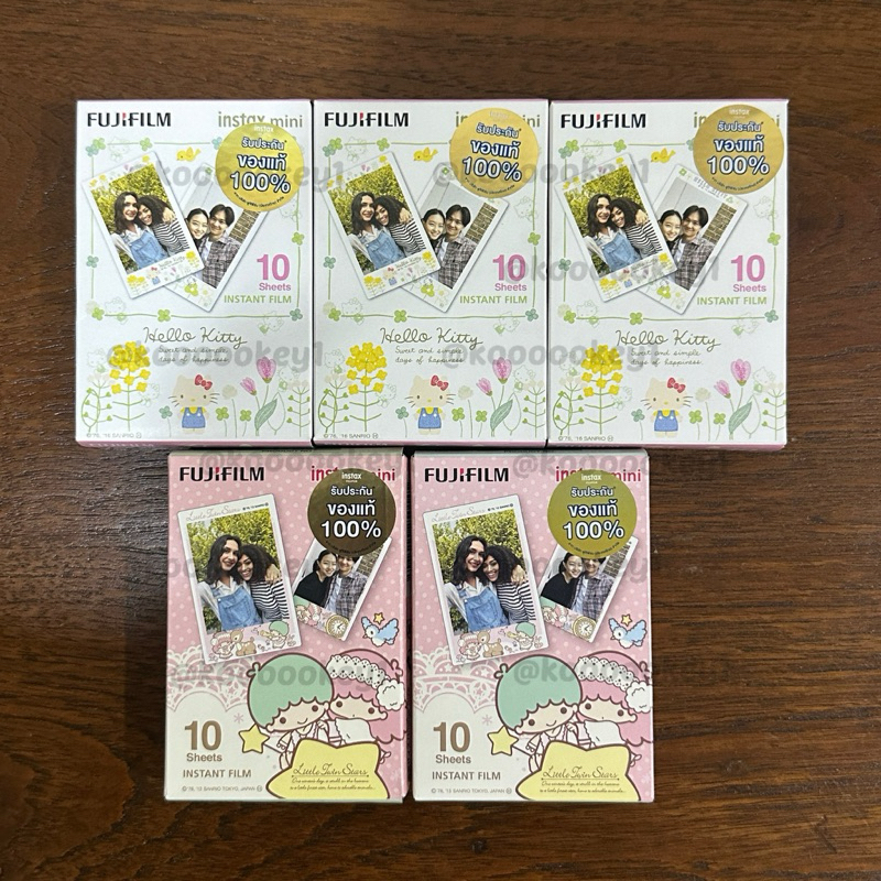 พร้อมส่ง Fujifilm Instax Color Mini Film - ฟิล์มลายสำหรับกล้อง INSTAX ...