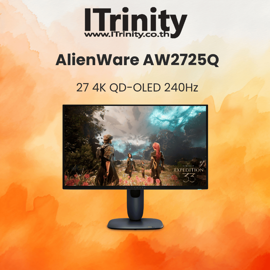 Alienware AW2725Q 27 4K QD-OLED Gaming Monitor เดลล์ จอมอนิเตอร์ 27 ...