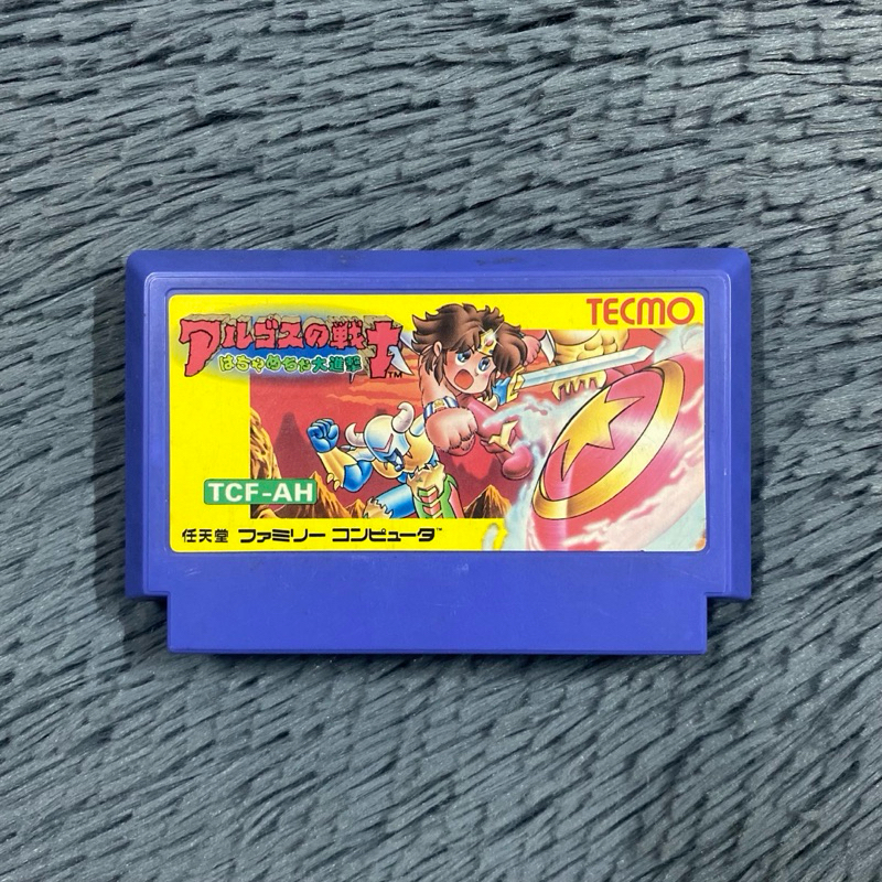 ตลับแท้เครื่อง Famicom เกมส์ Argus no senshi Rygar (ไรก้า) ตลับเปิดติด ...