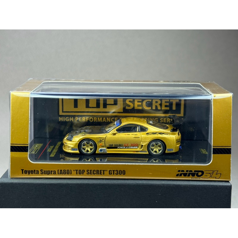 🔹TOYOTA SUPRA (A80) TOP SECRET GT300 Scale 1:64 ยี่ห้อ Inno 64 | Shopee ...