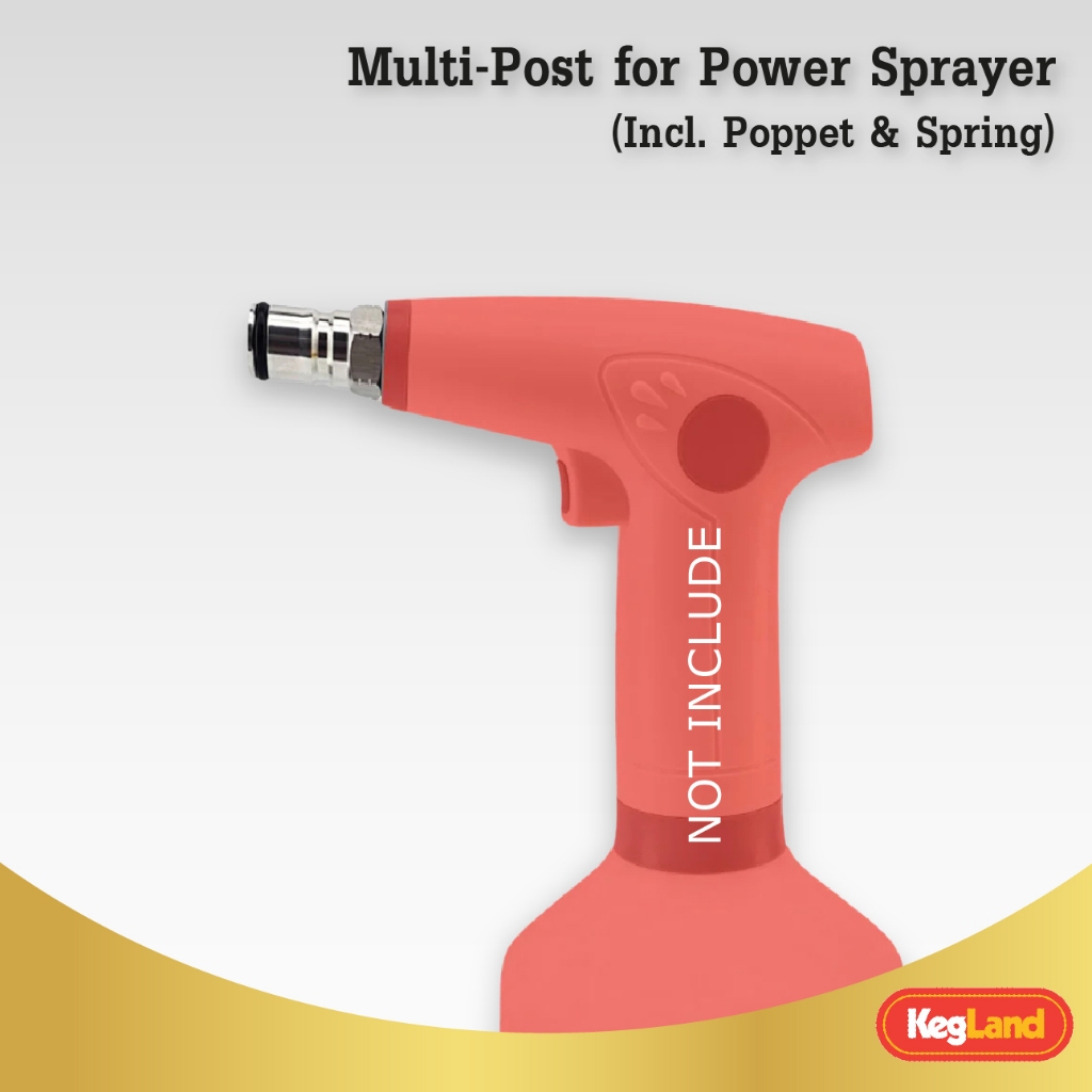 Multi-Post for Power Sprayer (Incl. Poppet & Spring) | Shopee Thailand