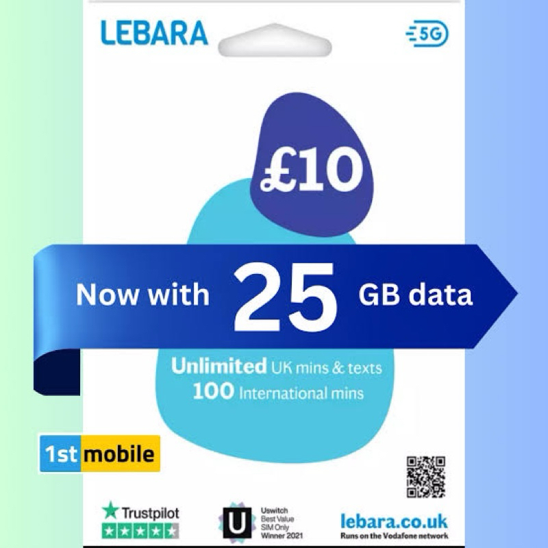 SALE!!! Lebara-25GB data ซิมอังกฤษ สก๊อตแลนด์ สำหรับ 3-30 วัน UK ...