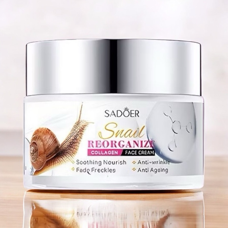 สเนลไวท์ โกลด์ ครีม gold cream ครีมย้อนวัยผิว สารสกัดจากเมือกหอยทาก ...