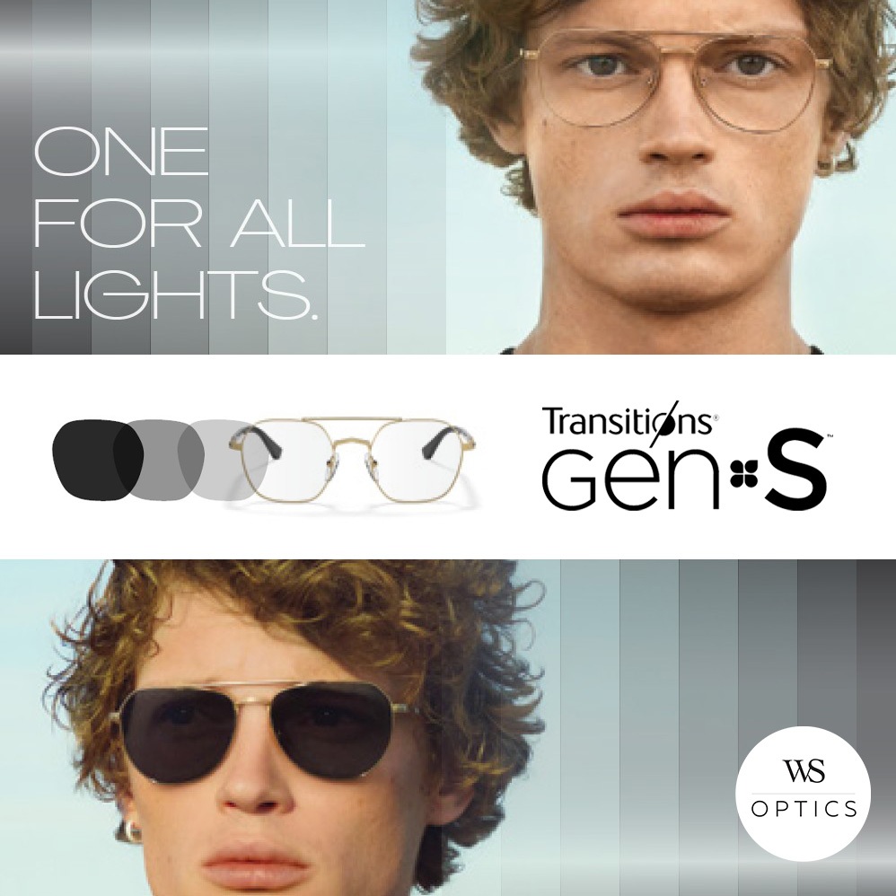 Essilor Crizal Sapphire - Transitions Gen-S Iconic Colors เลนส์เปลี่ยน ...