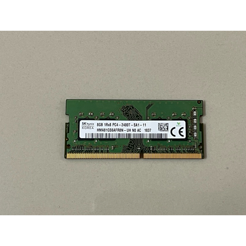 SK Hynix DDR4 RAMs 8Gb 2400MHz DDR4 8GB 1Rx8 PC4 แรมโน๊ตบุ๊ค | Shopee ...