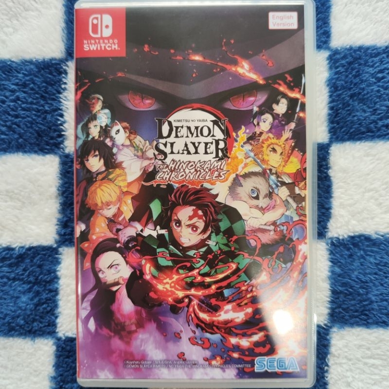 Nintendo Switch : Demon Slayer The Hinokami Chronicles มือ2 [สภาพสะสม ...