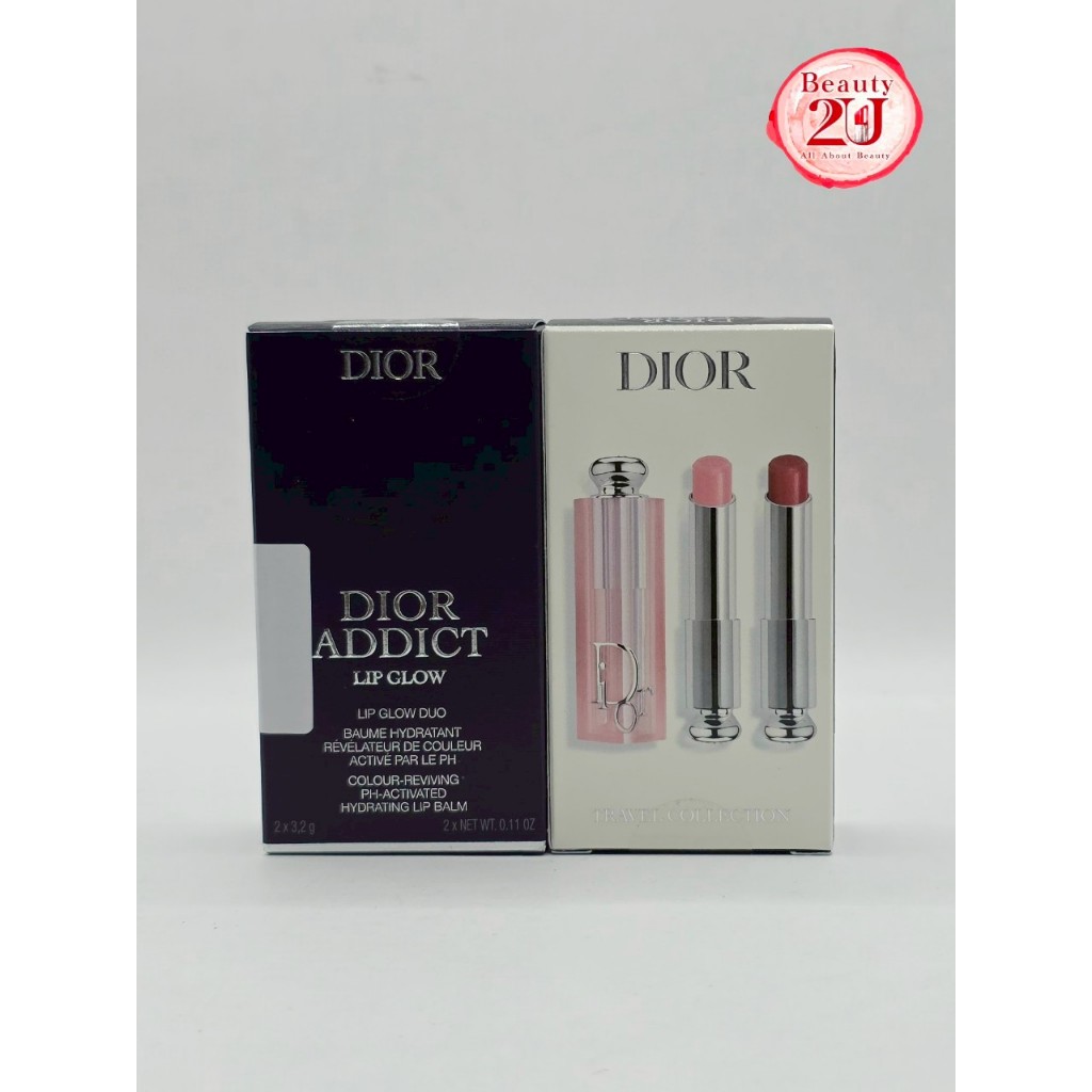 (ของแท้ ป้ายไทย) Dior Addict Lip Glow Duo - 2x3.2g | Shopee Thailand