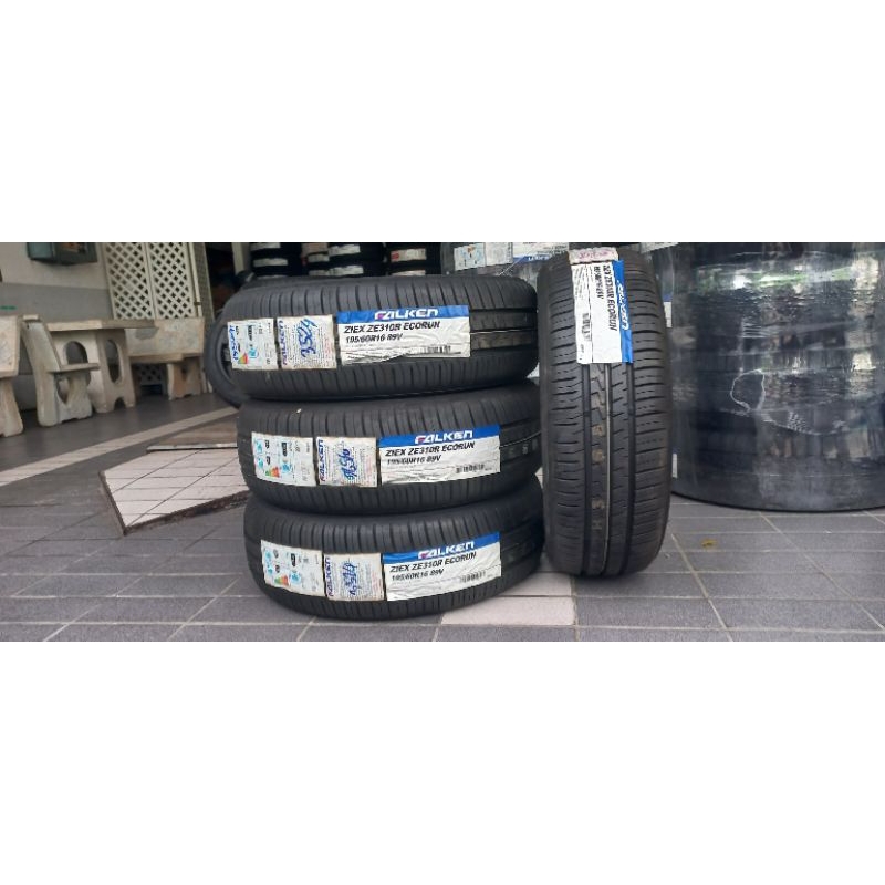 Falken 195/60r16 รุ่น ze310r ยางใหม่ผลิตปี2024 (รวมยาง4เส้น)แถมจุ้มลมฟรี 4 ตัว | Shopee Thailand