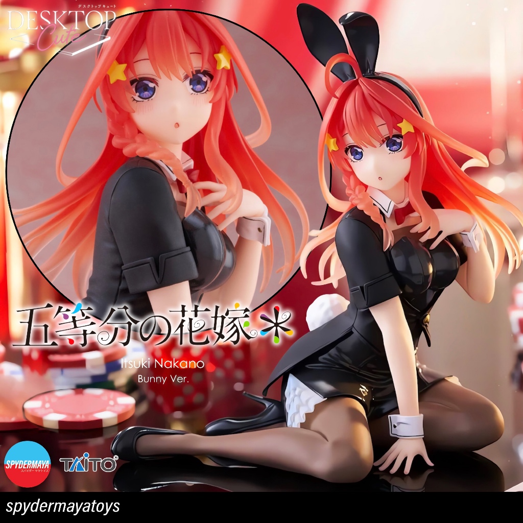 [Pre-Order] ฟิกเกอร์ Itsuki Nakano Bunny Ver. Desktop Cute - TAITO ...