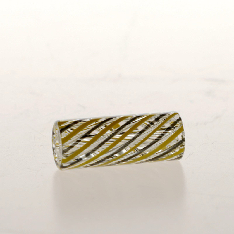 New Premium Hand Crafted Twisted Glass Tрs 12x30mm 7 Holes YB | Shopee ...