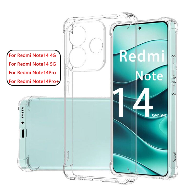 ตรงรุ่น Redmi Note14 เคสใส🔥กันกระแทก ใช้ สำหรับ Xiaomi Redmi A5 A3 14C 13C 12C Note13 Note12 ...