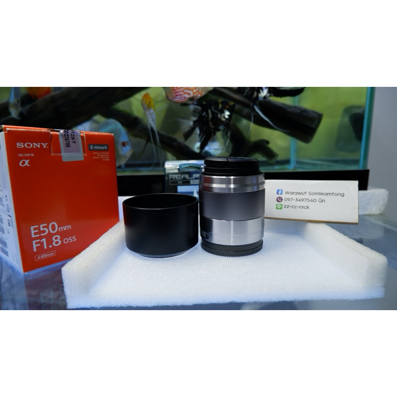 เลนส์ Sony E50 mm f1.8 oss เลนส์ศูนย์ไทย | Shopee Thailand