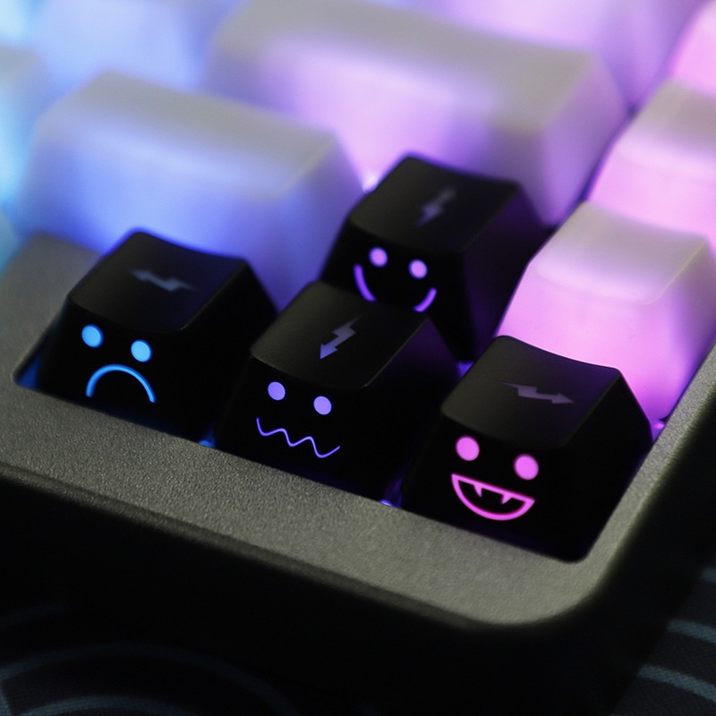 ปุ่มคีย์แคป Replacement WASD Arrow Keycaps OEM Profile แบบ Double Shot ...