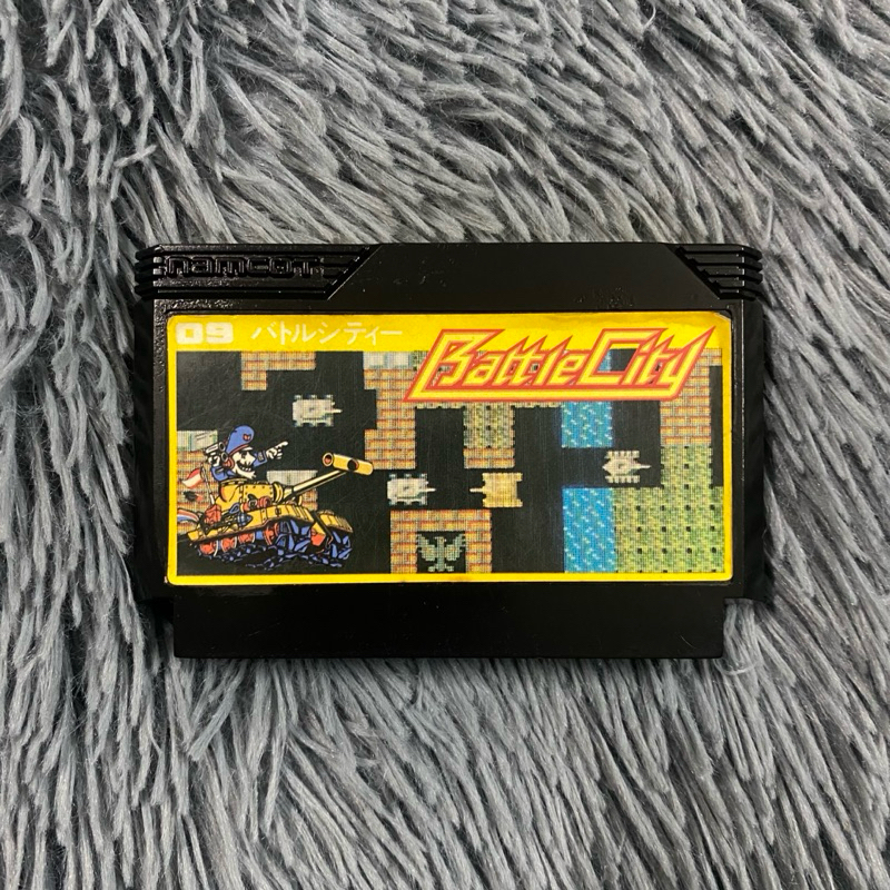 ตลับแท้เครื่อง Famicom เกมส์ Battle City (เกมส์รถถัง) ตลับสภาพกลางเปิด ...