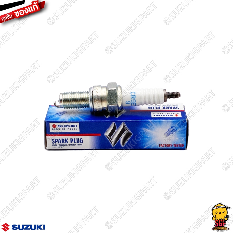หัวเทียน SPARK PLUG NGK IRIDIUM CR9EIA-9 แท้ Suzuki GSX-S750 / GSX-R1000 / GSX-S1000 / GSX-1300 ...