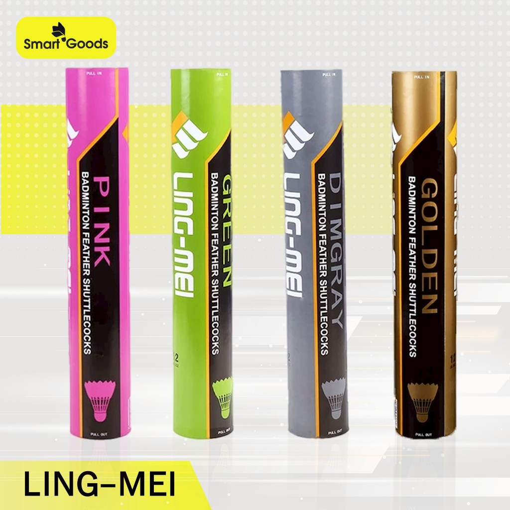ลูกแบดมินตัน Ling-Mei (สินค้าลิขสิทธิ์แท้ 100%) นำเข้าจากมาเลเซีย ...