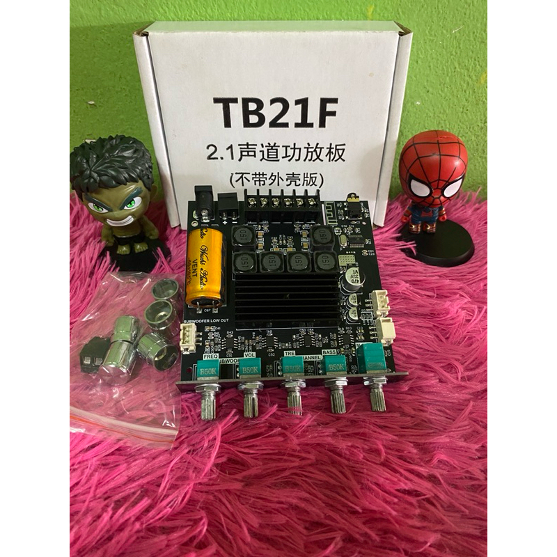 ZK TB21F แท้ แอมป์จิ๋วแรงๆ12-24vแอมป์จิ๋วบลูทูธ แอมป์ zk tb21f อุปกรณ์ ...