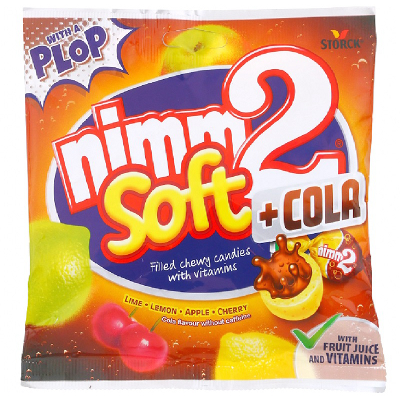 [ขนมใหม่จ้า] Storck Nimm2 Soft cola/soft fizzy 90g. ลูกอมเคี้ยวหนึบรส ...