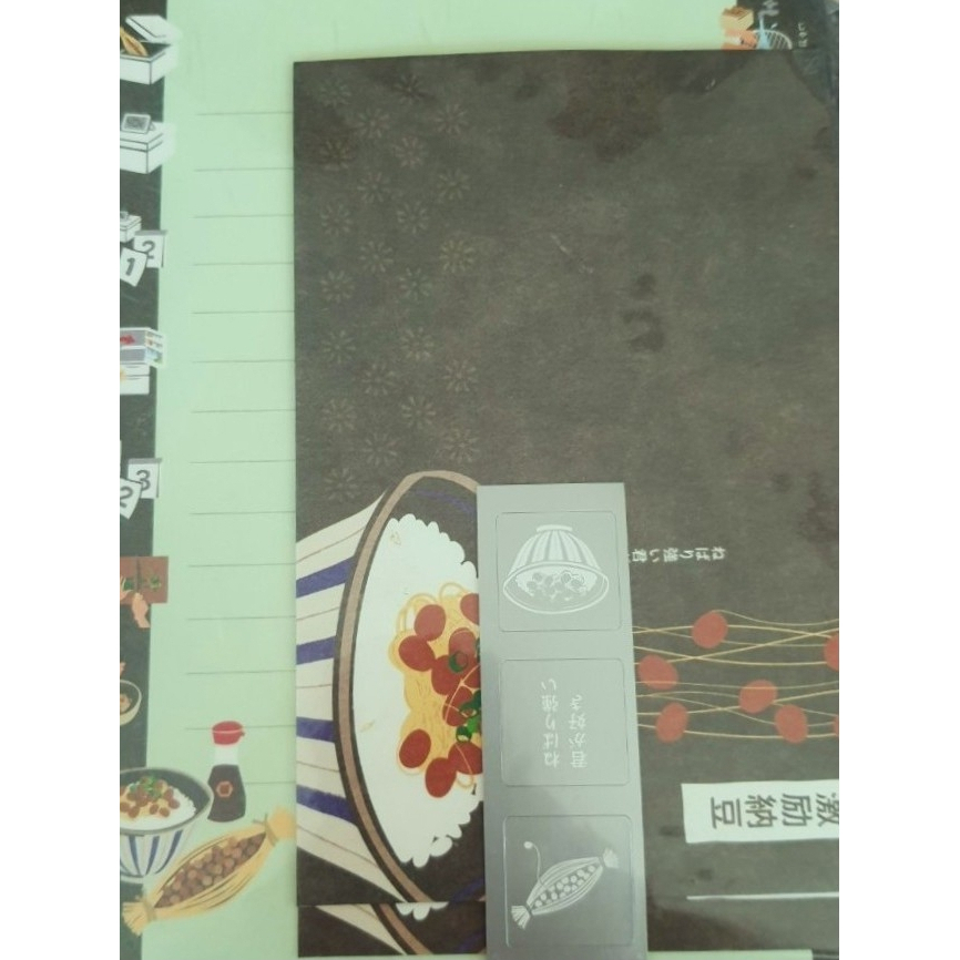 Kyowa Set เขียนจดหมาย กระดาษ 4 แผ่น ซอง 2 ซอง สติ๊กเกอร์ 3 ดวง จาก ...