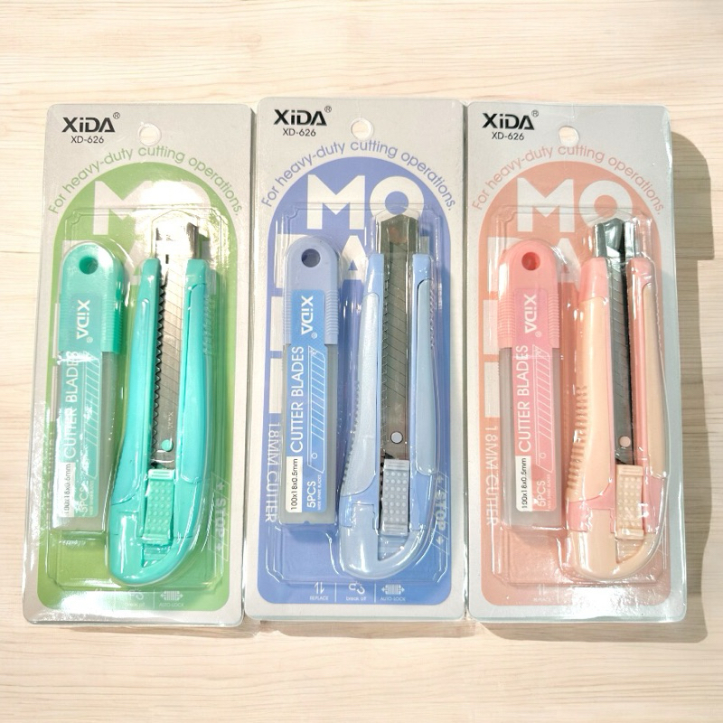 คัตเตอร์+ใบมีด ฟรี 5 ใบ xida xd-626 | Shopee Thailand