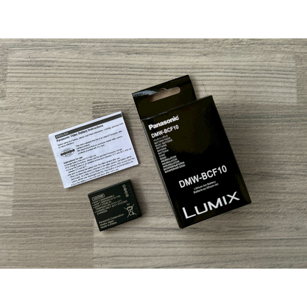 แบตเตอรี่ Panasonic (DMW-BCF10 / BCF10E) DMC-FH1 DMC-FH3 DMC-FH20 DMC ...