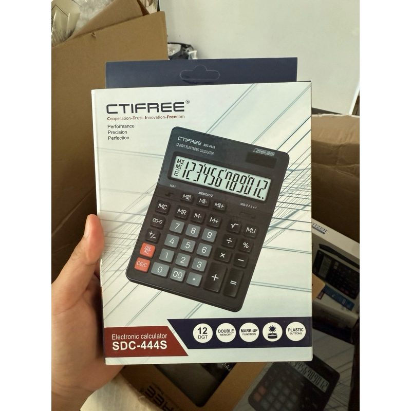 Certifi เครื่องคิดเลข รุ่น SDC-444S ออกใบกำกับภาษีได้คะ | Shopee Thailand