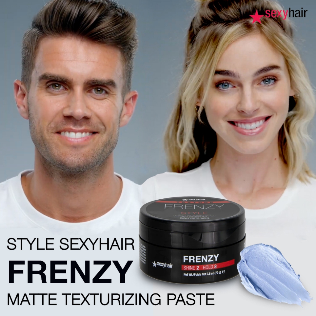SEXYHAIR Style Frenzy Matte Texturizing Paste 70g | Shopee Thailand