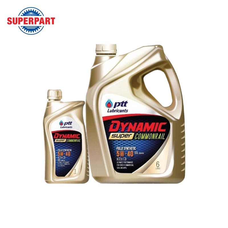 น้ำมันเครื่อง PTT DYNAMIC SP COMMONRAIL (5W-40) 6L+1L (407427) | Shopee Thailand