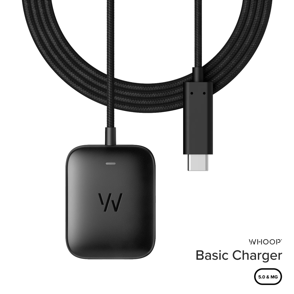 WHOOP 5.0/MG Basic Charger อุปกรณ์ชาร์จมีสาย แบตเตอรี่สำรองสำหรับ WHOOP ...