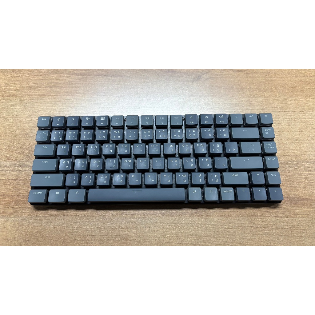 [มือสอง] Keychron K3v2 wireless keyboard (optical red switch) - Dark ...