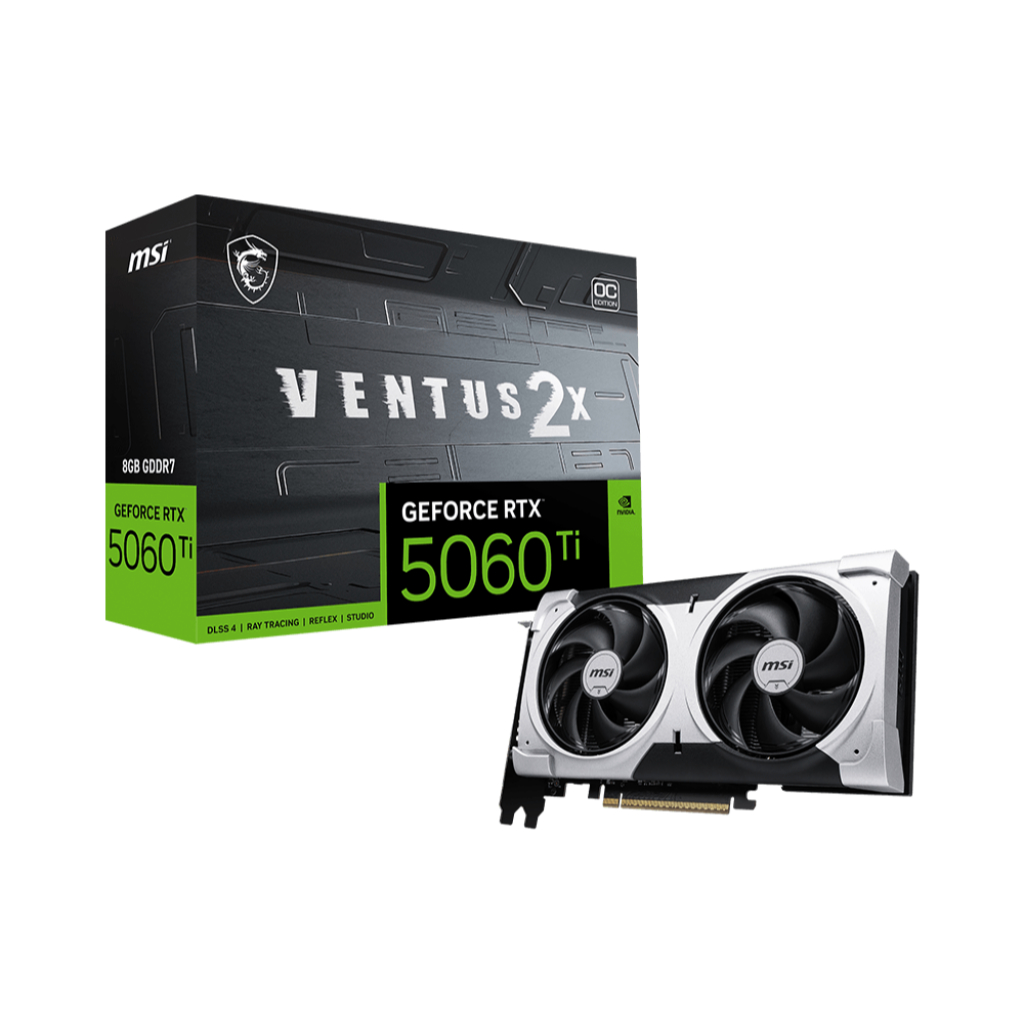 GeForce RTX 5060 Ti 8G VENTUS 2X OC PLUS | Shopee Thailand
