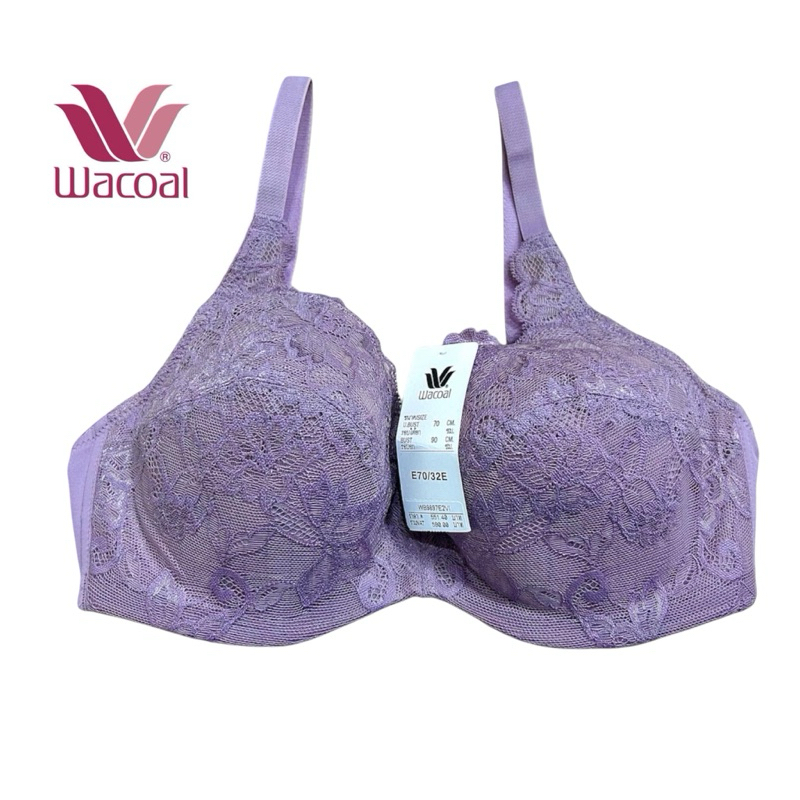 Wacoal เสื้อในมีโครง รุ่น 2 ตะขอ size E70/32E | Shopee Thailand