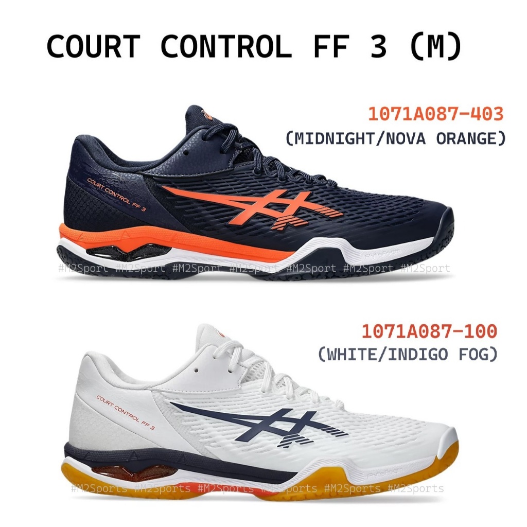 (พร้อมส่ง) รองเท้าแบดมินตัน ASICS COURT CONTROL FF 3 | Shopee Thailand