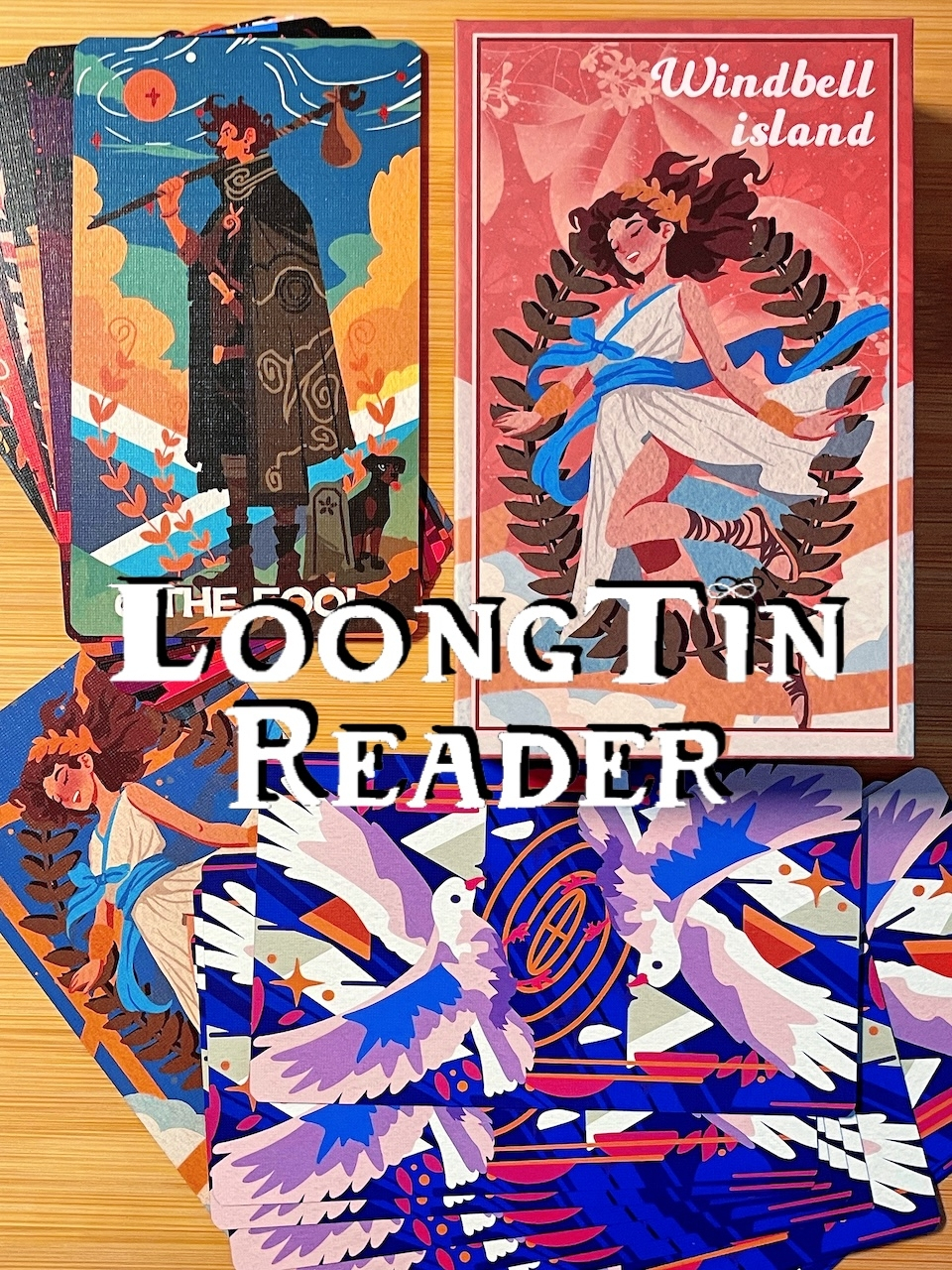 Windbell Island Tarot Deck ไพ่ทาโรต์ ไพ่ยิปซี ของแท้ ลุงติน | Shopee ...