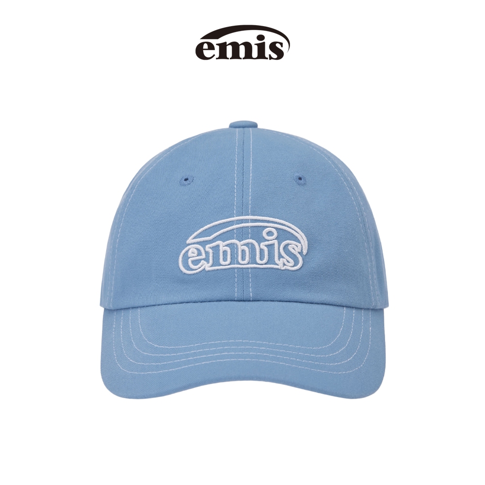 EMIS - WHITE STITCH BALL CAP (BLUE, GREY , KHAKI BEIGE , LIGHT BEIGE ...