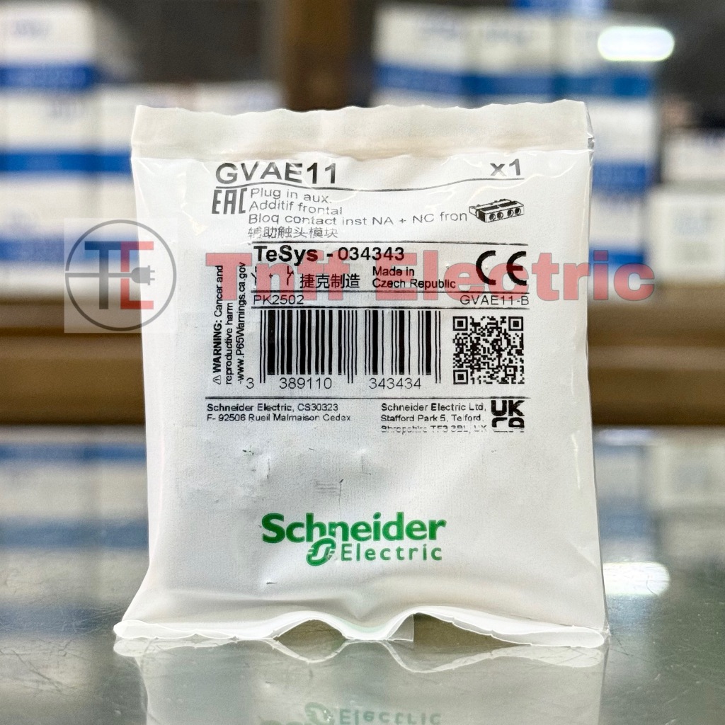 Schneider GVAE11 คอนแทคช่วย/คอนแทคเสริม ติดด้านบน (1NO + 1NC) | Shopee ...