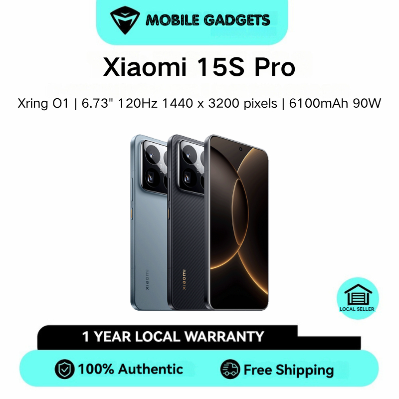 Xiaomi 15S Pro | Xring O1 | 6.73" 120Hz 1440 x 3200 pixels | 6100mAh 90W | Shopee Thailand