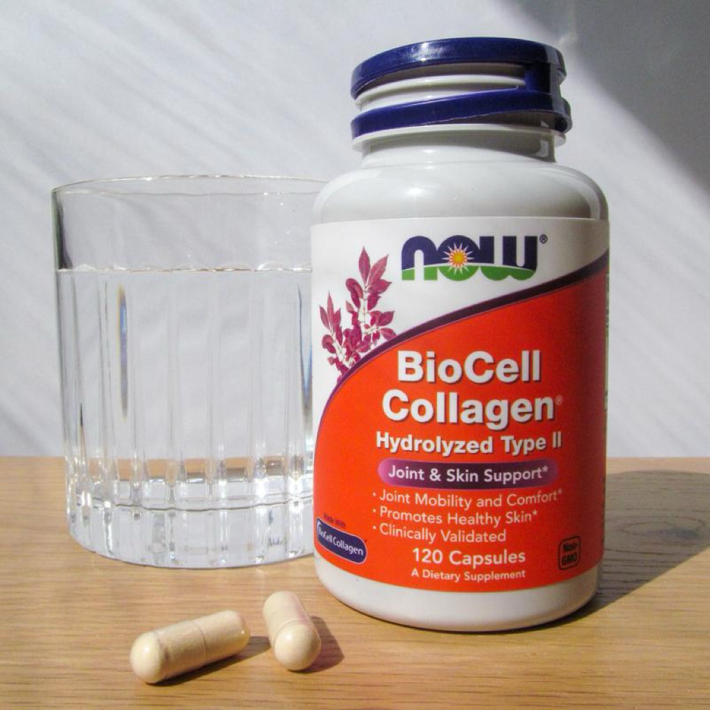 🍀นำเข้าจาก🇺🇸US🍀Now Foods, BioCell Collagen, Hydrolyzed Type II, 120 Veg ...