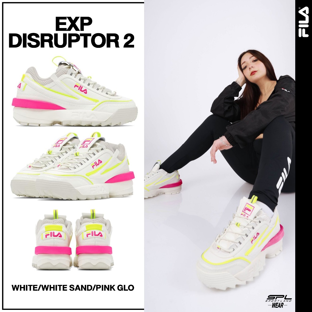 Fila รองเท้าผ้าใบ Disruptor 2 Premium 5FM00785-650 / 5XM01764-149 ...