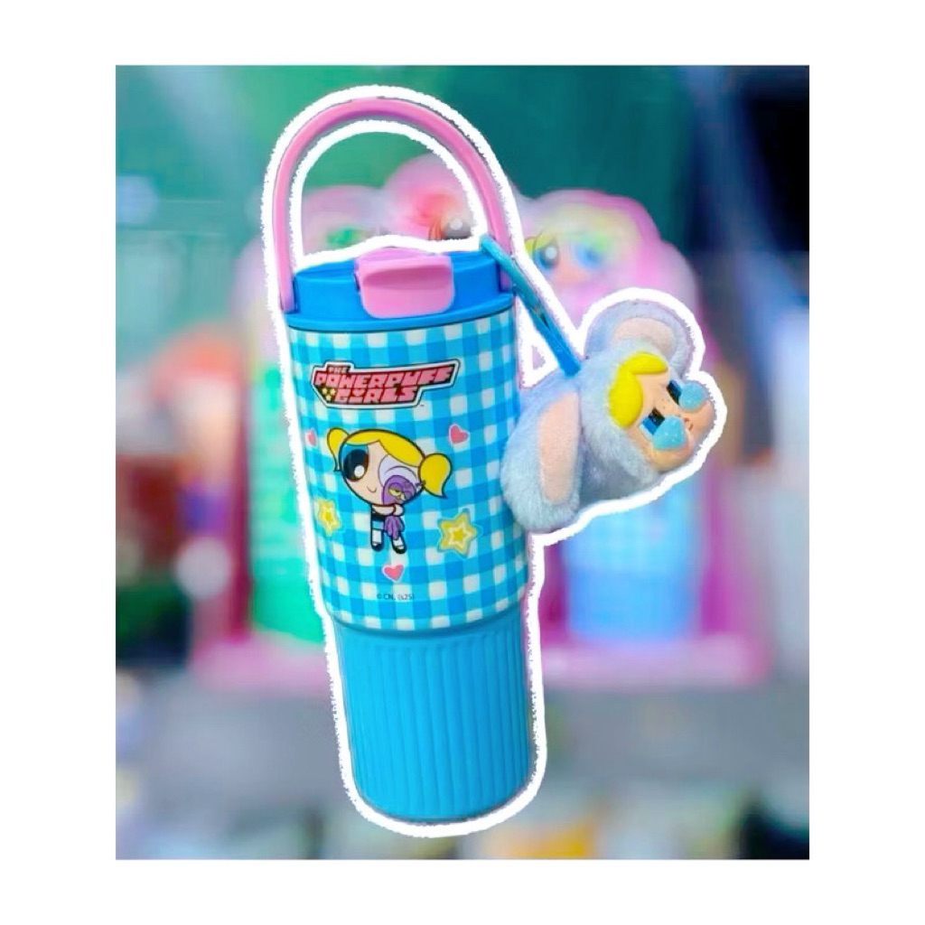 Cafe Amazon X Powerpuff Girls สีฟ้า bubble | Shopee Thailand