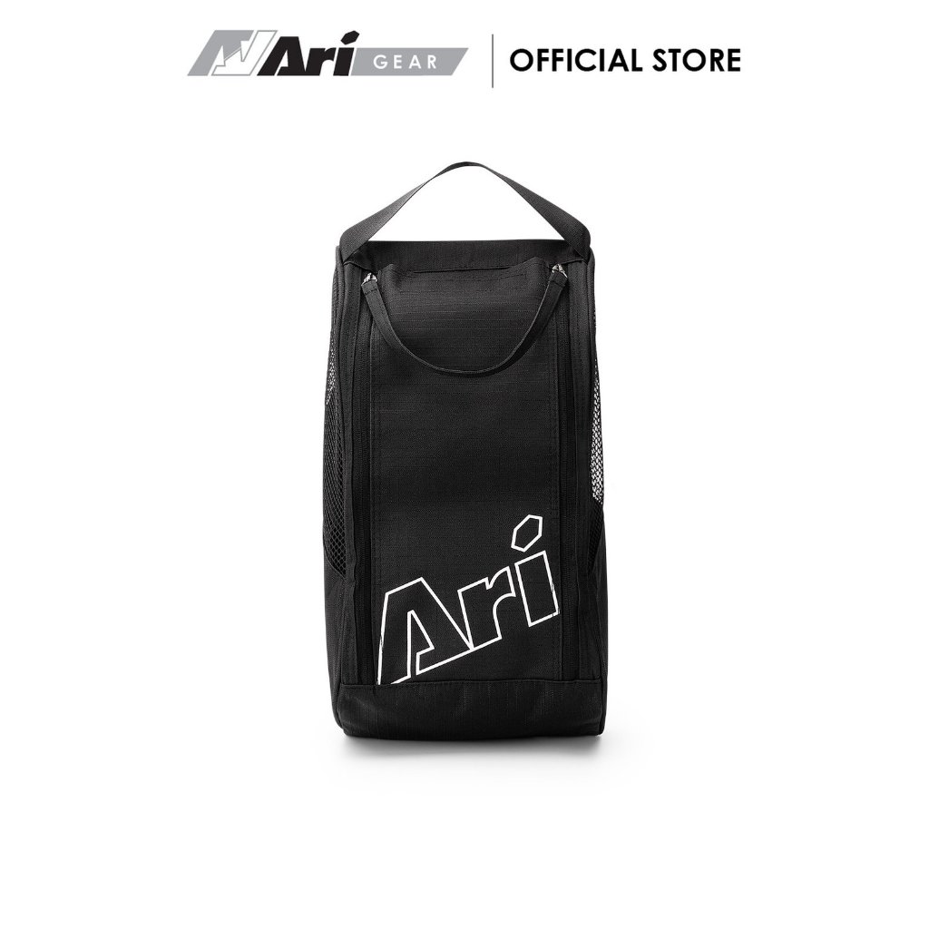 ARI COMPACT SHOE BAG - BLACK/WHITE (AHW1186-01) กระเป๋ารองเท้า อาริ ...