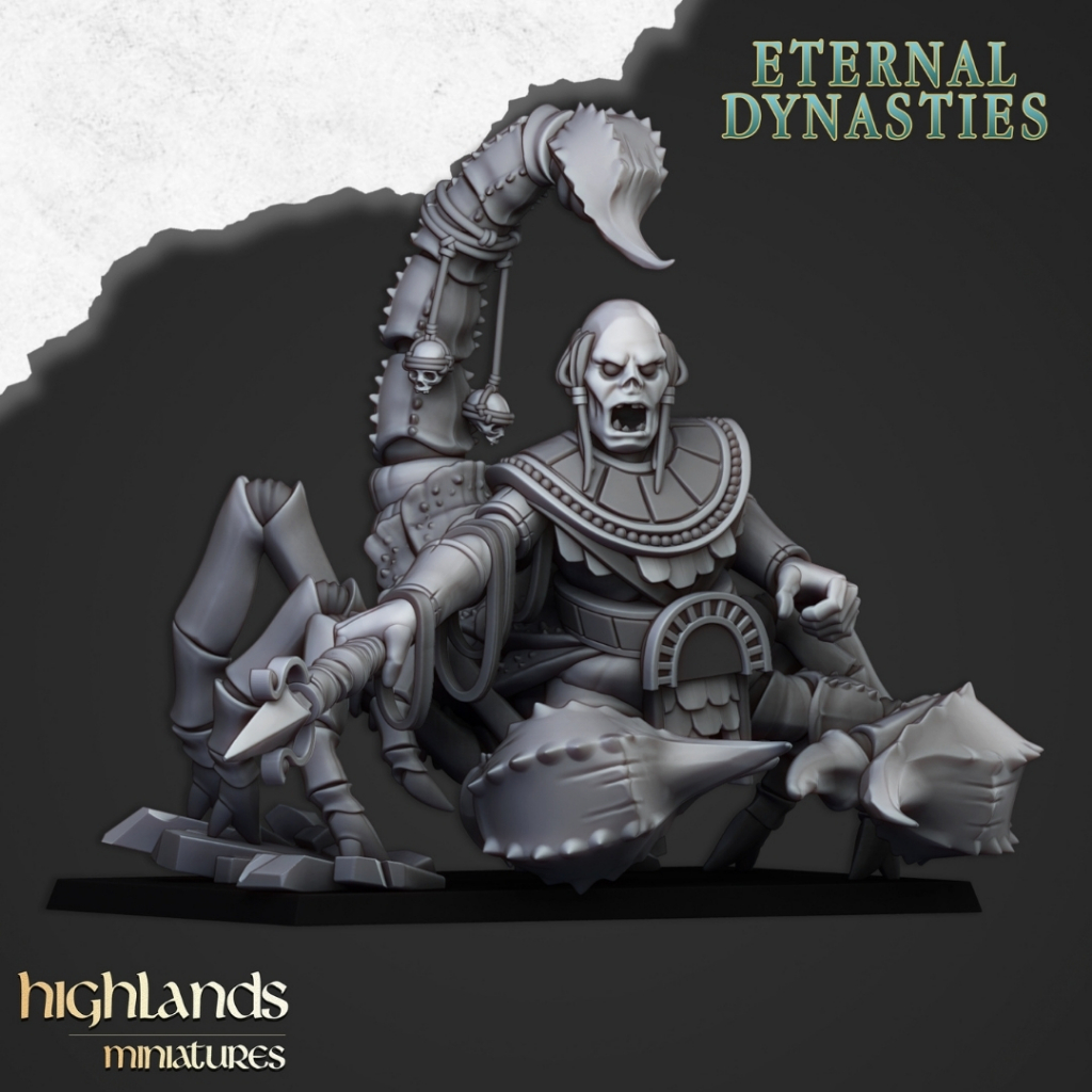 Eternal Scorpion - Eternal Dynasties - Undead Monstrosity Tlincalli ...
