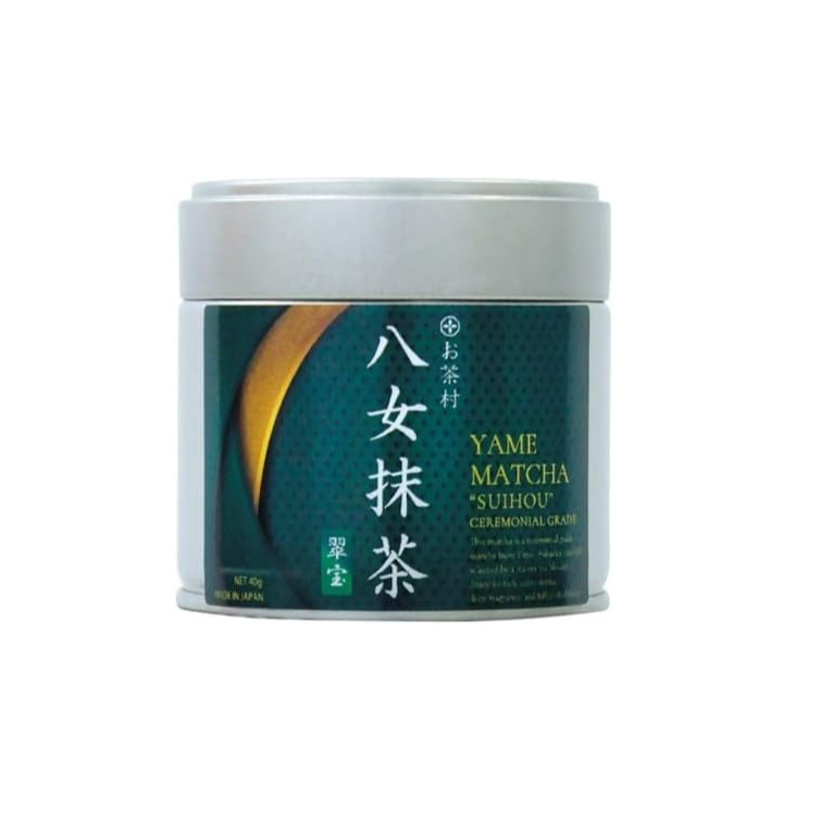 OCHAMURA Yame Matcha Suihou 40g Can 100% Yame tea leaves produced ...